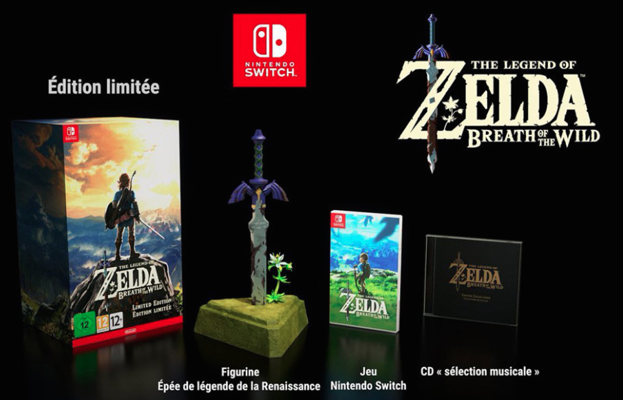 edition limitee zelda-breath-of-the-wild | Gouaig - Gaming Ou Une Autre Idée Geek