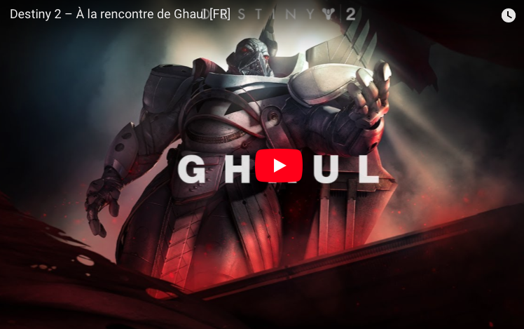 J-1 Destiny 2 : Qui est Dominus Ghaul