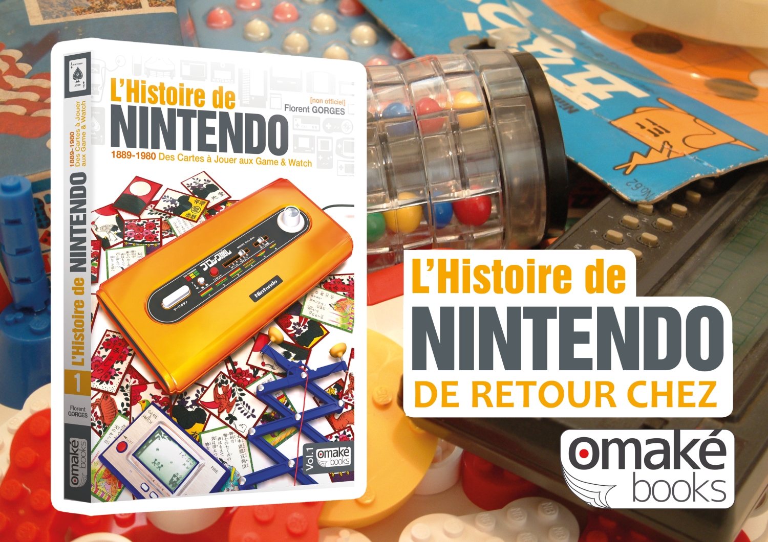 [Livre] L’Histoire de Nintendo Vol 1 revient chez Omaké Books