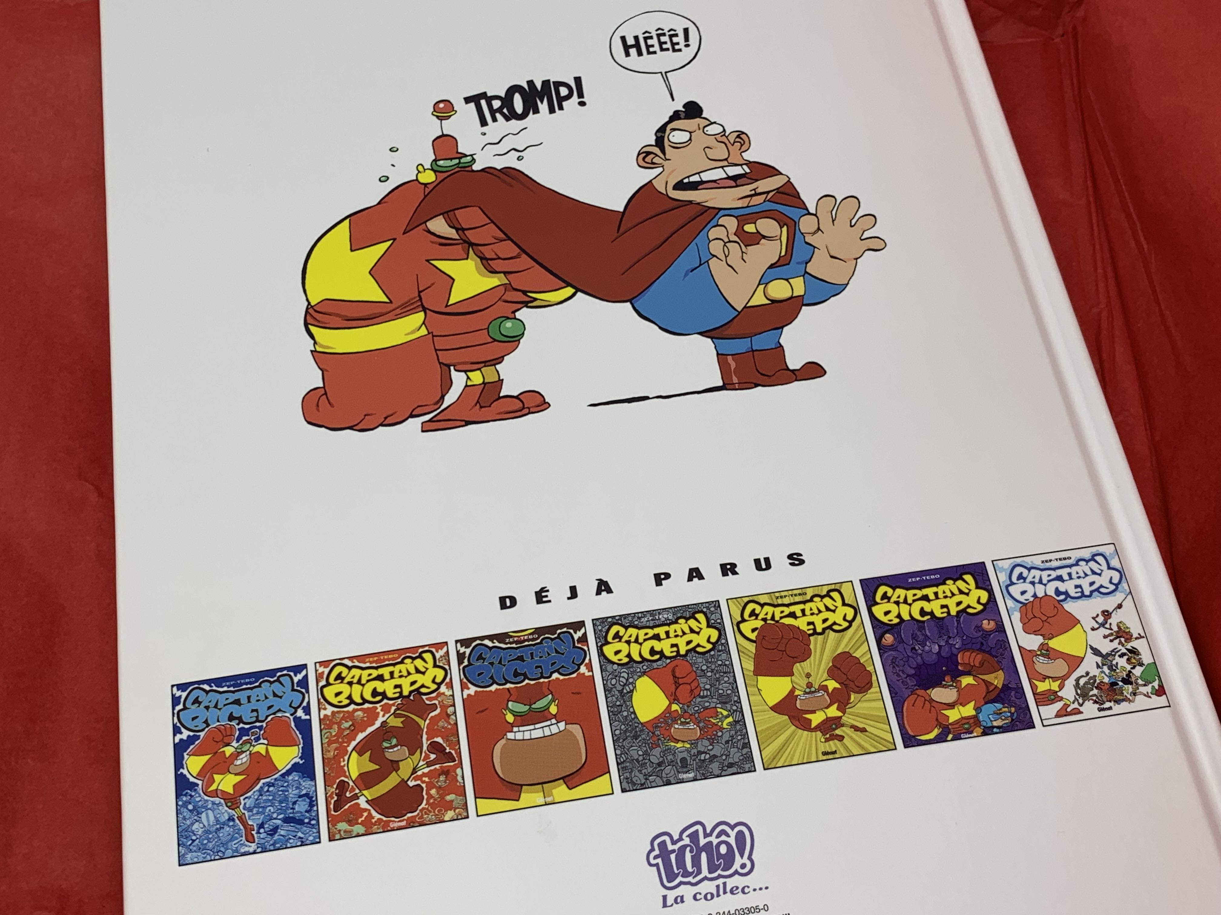 [BD] Captain Biceps Tome 7 – Un super héros qui frappe fort